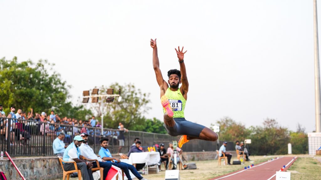 Jeswin Aldrin breaks National Record, claims gold in Men’s Long Jump at ...