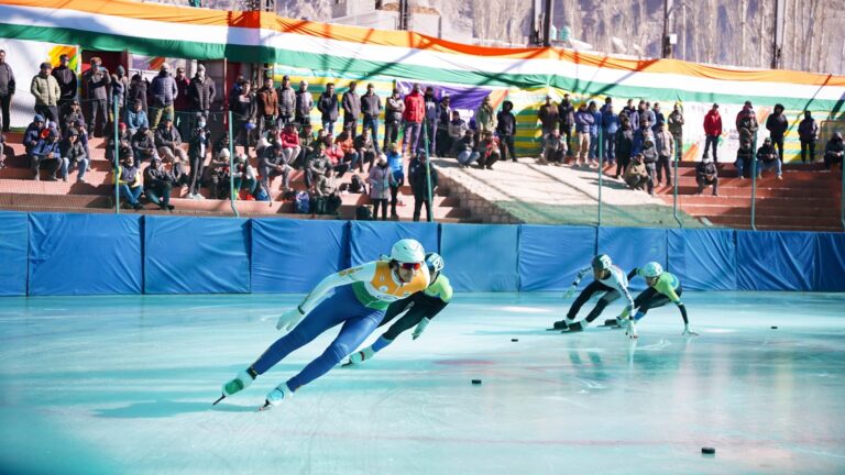 Eklavya Jagal wins Gold Medal in Khelo India Winter Games-2024