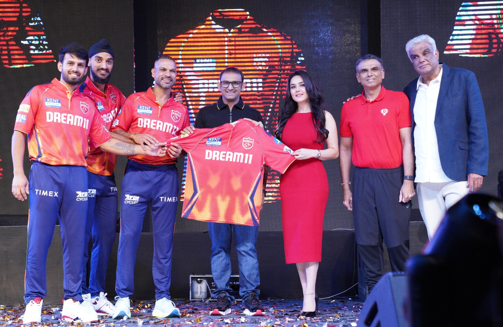 Punjab Kings unveils incredible new jersey at a grand event