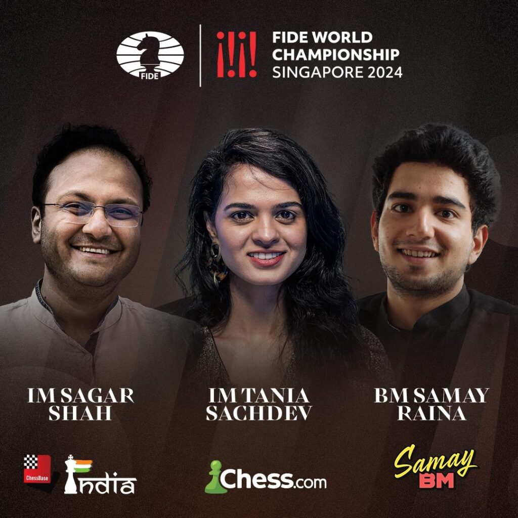 Tania Sachdev led star commentary team in India’s only live audience ...