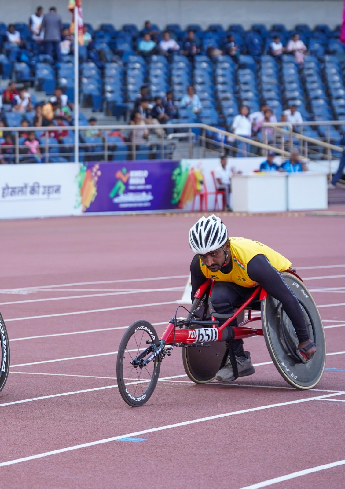 MS Dhoni fan Ramesh Shanmugam hopes to emulate his sporting idol in para athletics