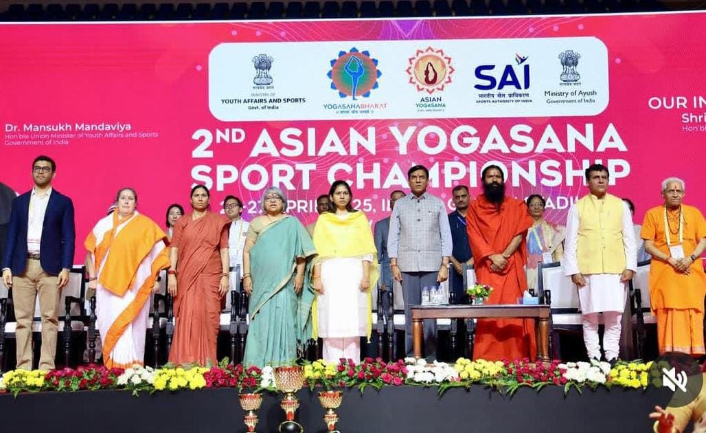 Asian Yogasana Sport Championship Opens with Grand Ceremony in New Delhi