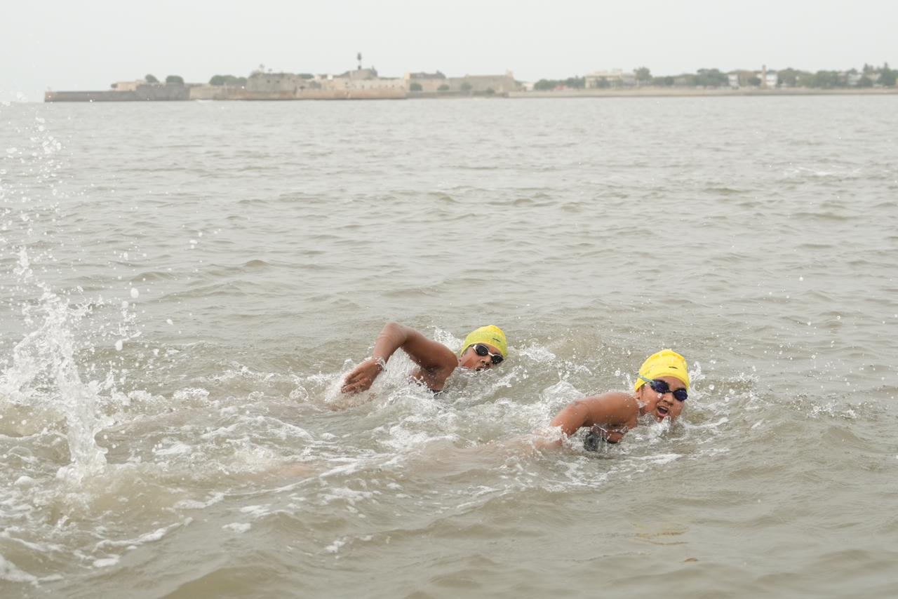 Open Water Swimming debuts at Khelo India Beach Games 2025, brings back ...