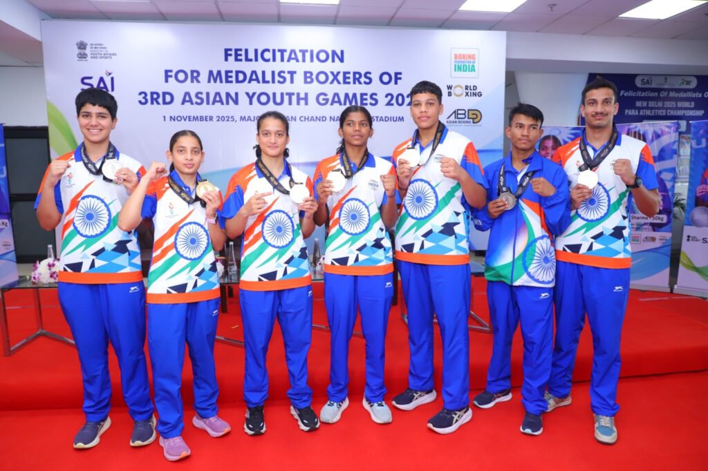 Boxing Federation of India Felicitates Young Indian Boxers for their ...