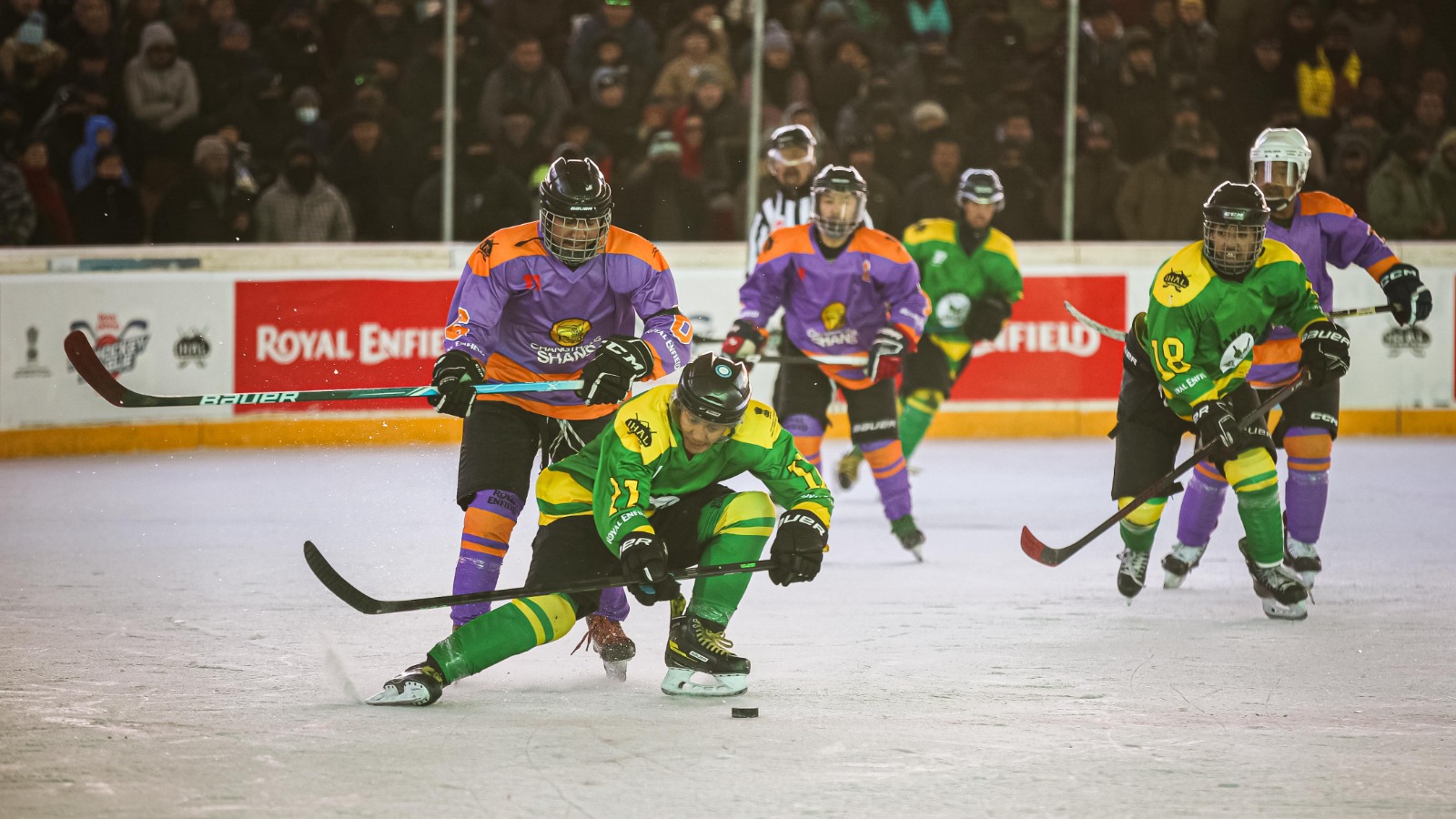 Royal Enfield announces season 3 of Ice Hockey in the Himalayas
