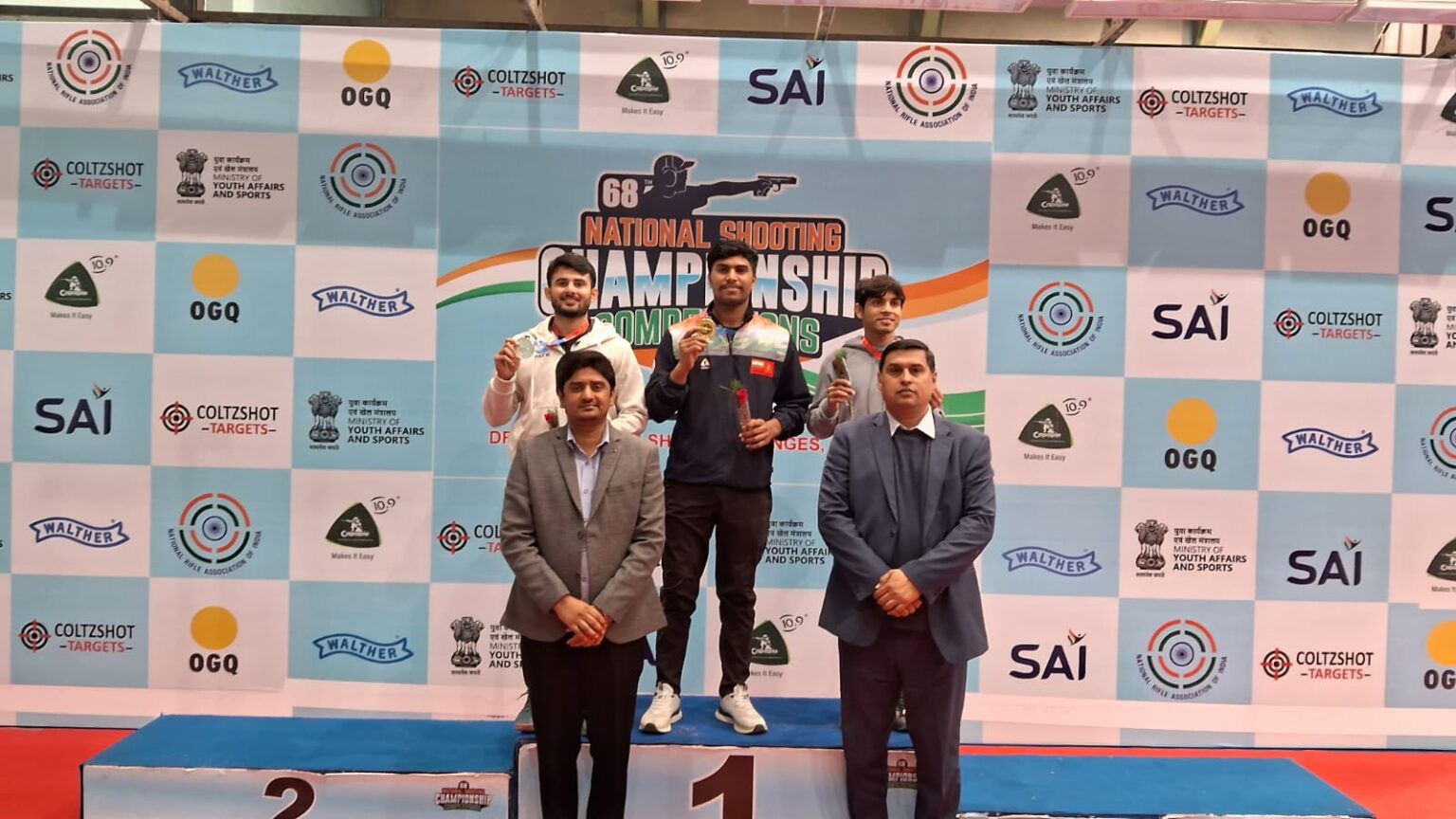 Ajay Kumar wins 10m Air Pistol gold; Jonathan Gavin Antony shines ...