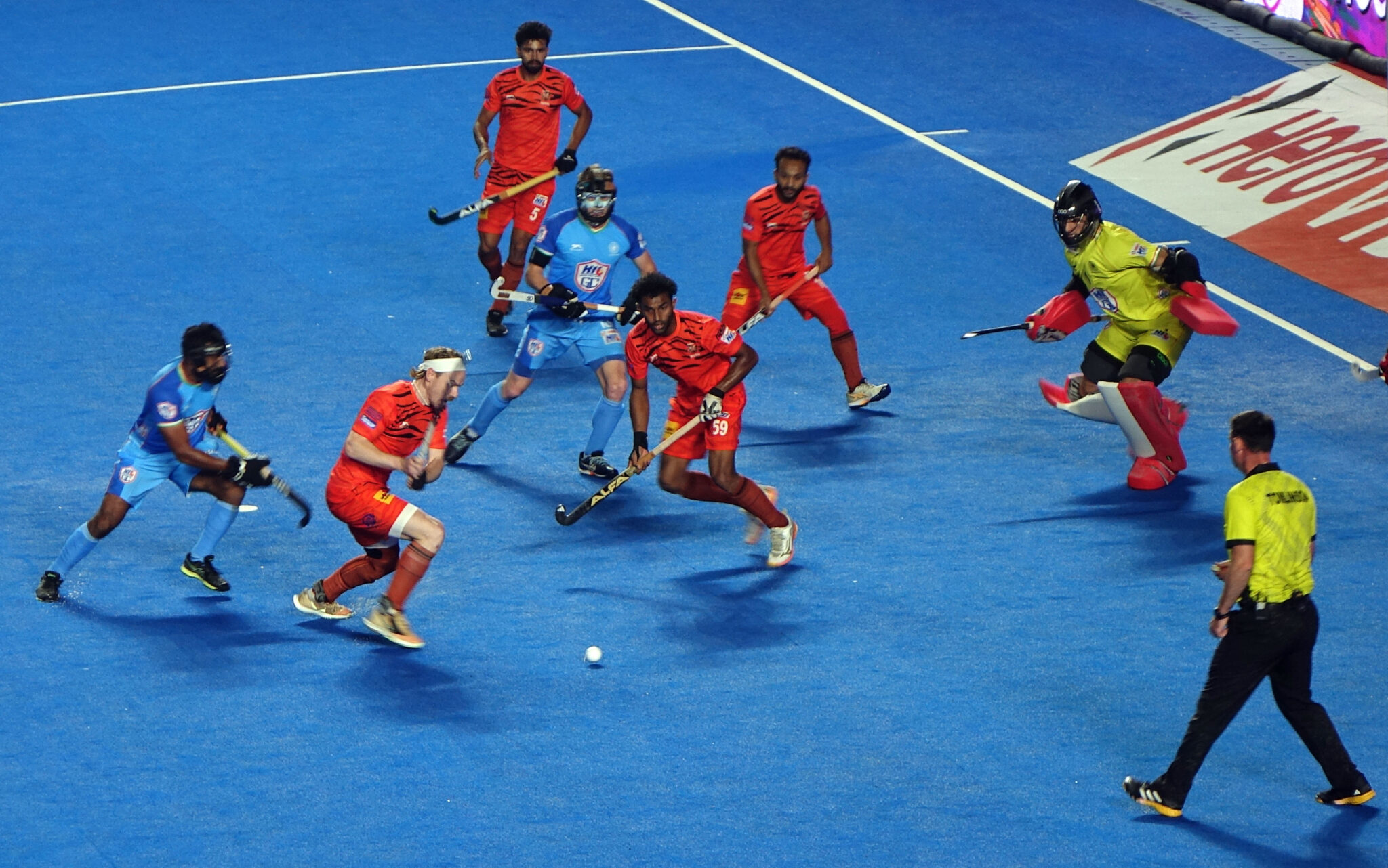 HIL GC beat Shrachi Bengal Tigers 6-3 in a high-scoring clash